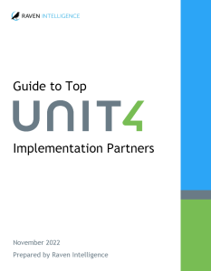 Guide to Top Unit4 Implementation Partners - Arribatec Group