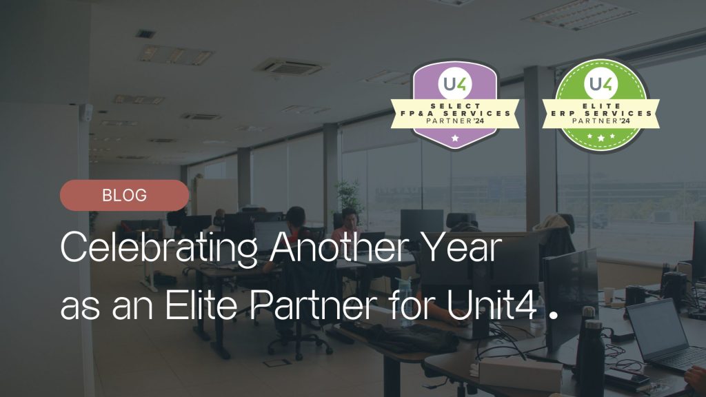 Celebrating Another Year as an Elite Partner for Unit4