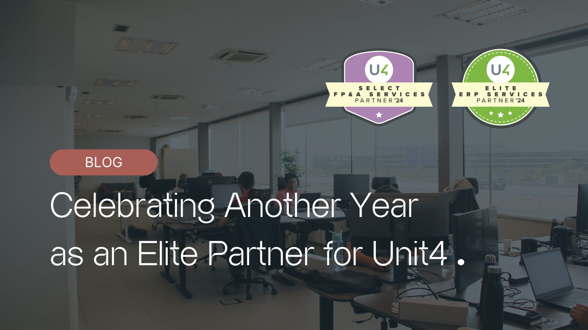 Celebrating Another Year as an Elite Partner for Unit4